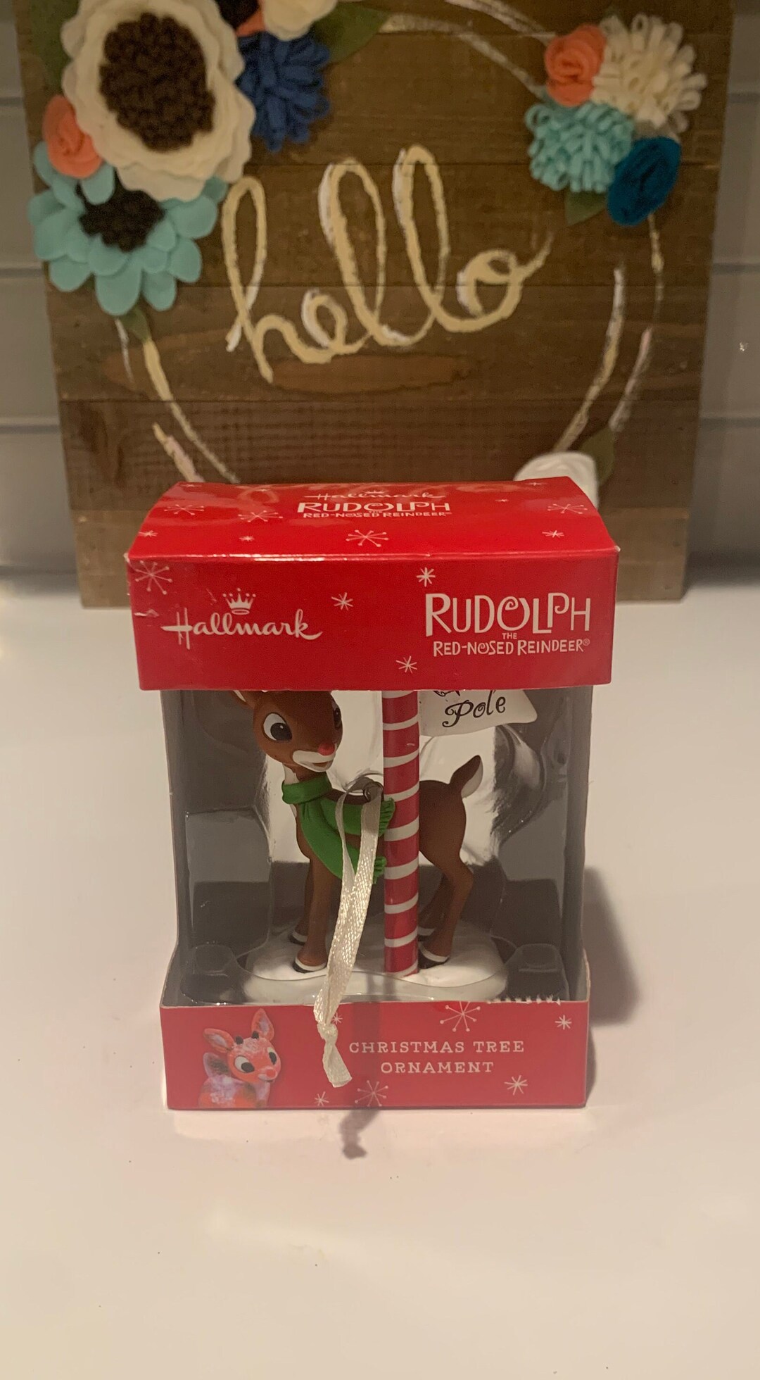 Hallmark Rudolph North Pole Christmas Tree Ornament - Etsy