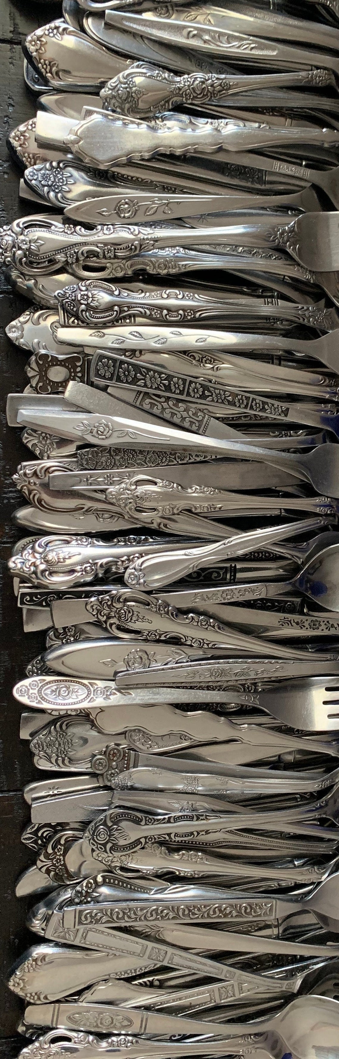 Mismatched Stainless Steel Silverware | Eclectic Stainless Flatware ...