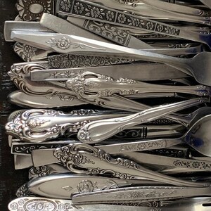 Mismatched Stainless Steel Silverware | Eclectic Stainless Flatware ...
