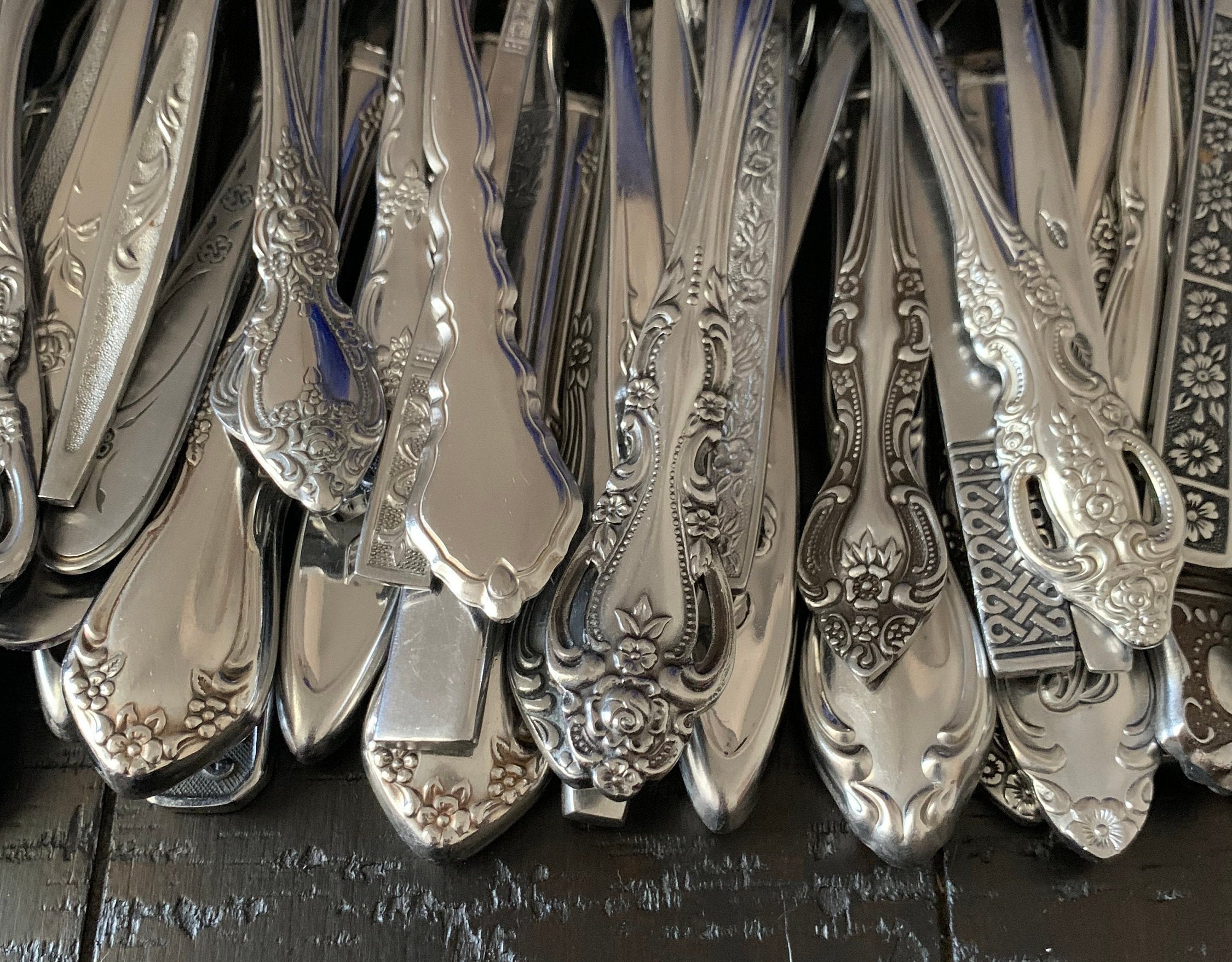 Mismatched Stainless Steel Silverware | Eclectic Stainless Flatware ...
