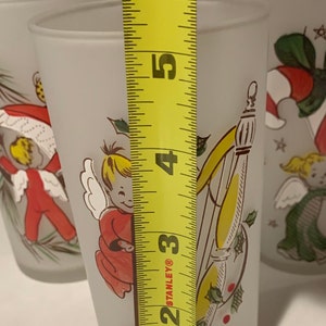 Frosted Christmas Angel Drinking Glasses by Fran Taylor of Gay Fad ...
