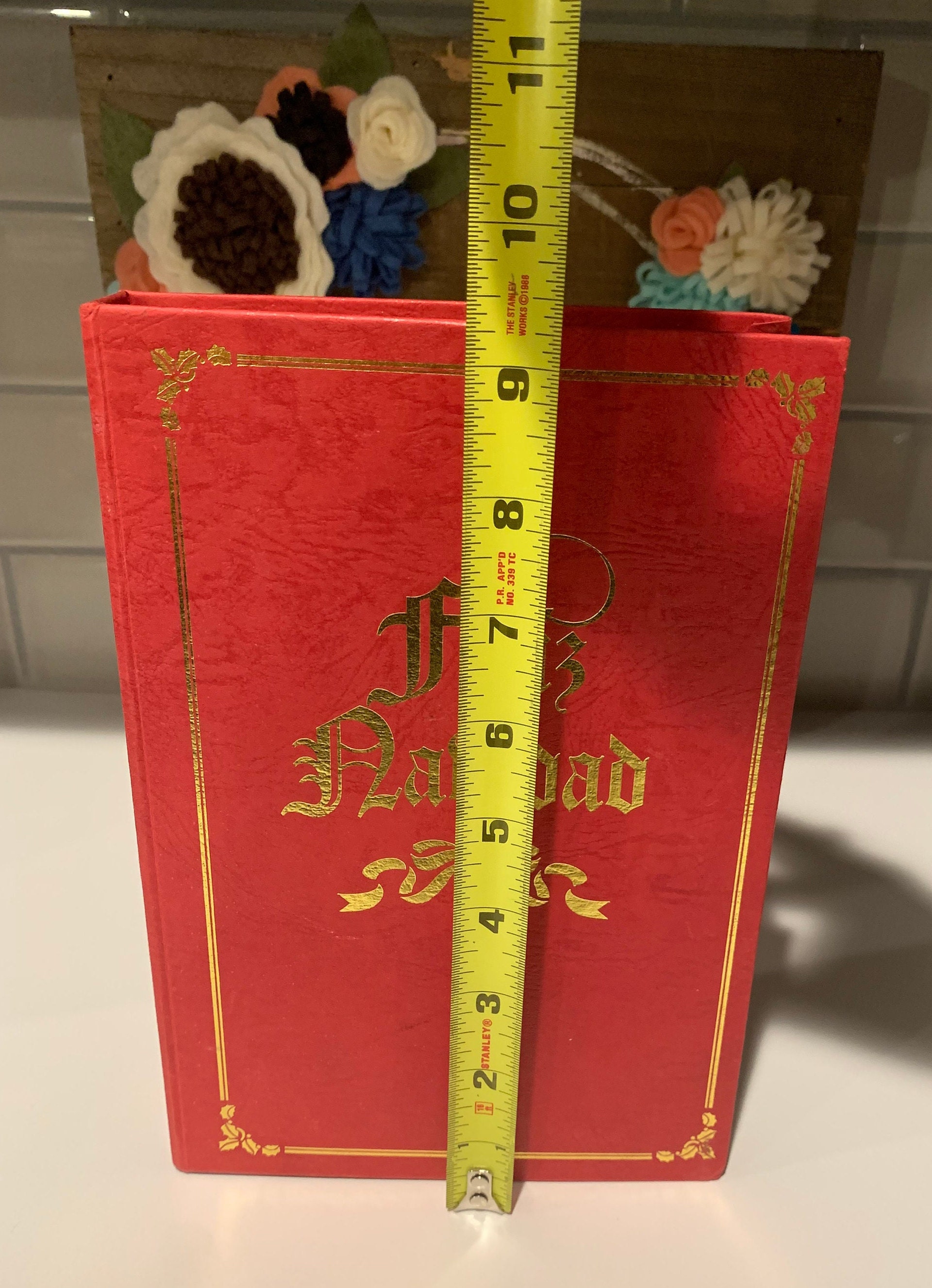 Christmas Music Book Box Vintage Christmas Music Box - Etsy