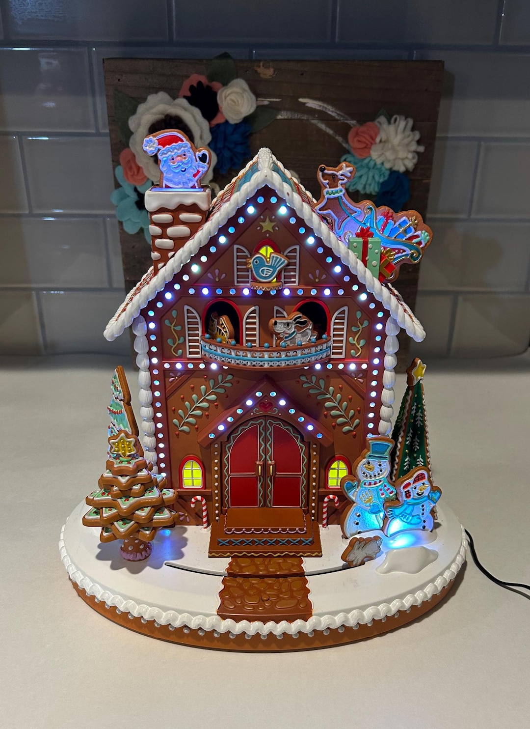 Hallmark Animated Musical Gingerbread House: Christmas Decor - Etsy