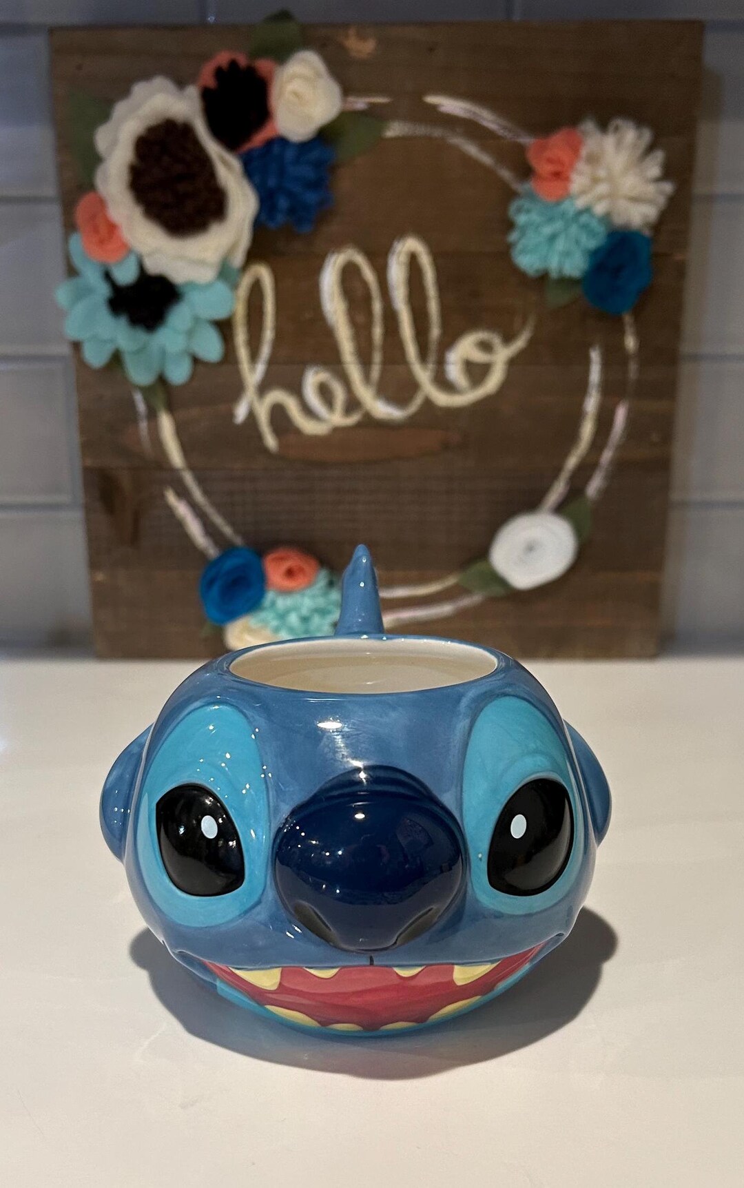 Disney Lilo & Stitch Head 3D Raised Face Coffee Mug | | Authentic Lilo ...