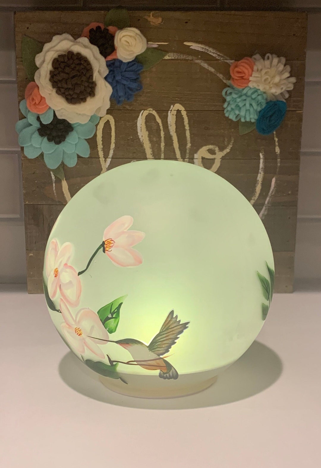 Humming Bird Table Night Light | Battery Operated Humming Bird Table ...