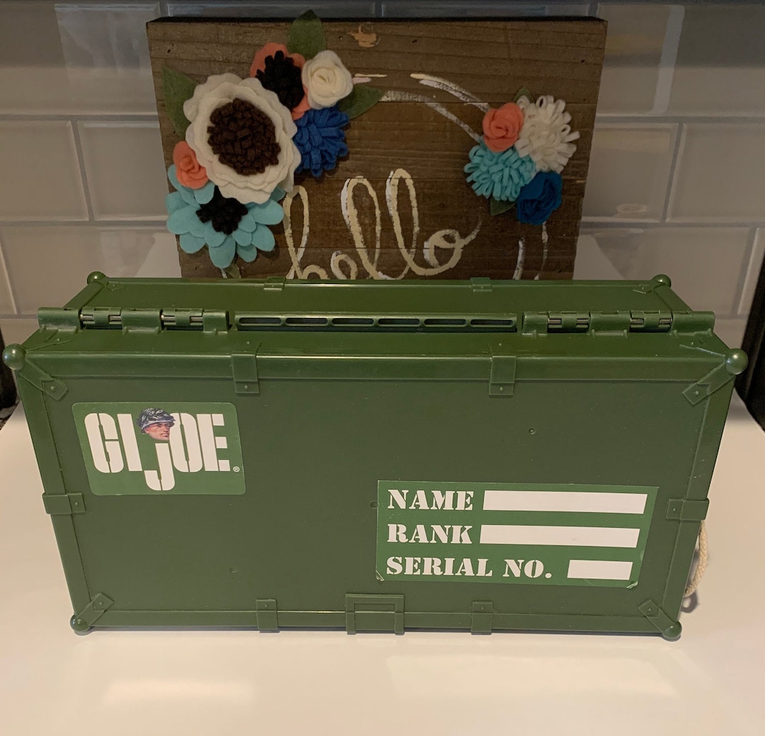 Vintage 1997 GI Joe Foot Locker Action Figure and Two Large Action ...