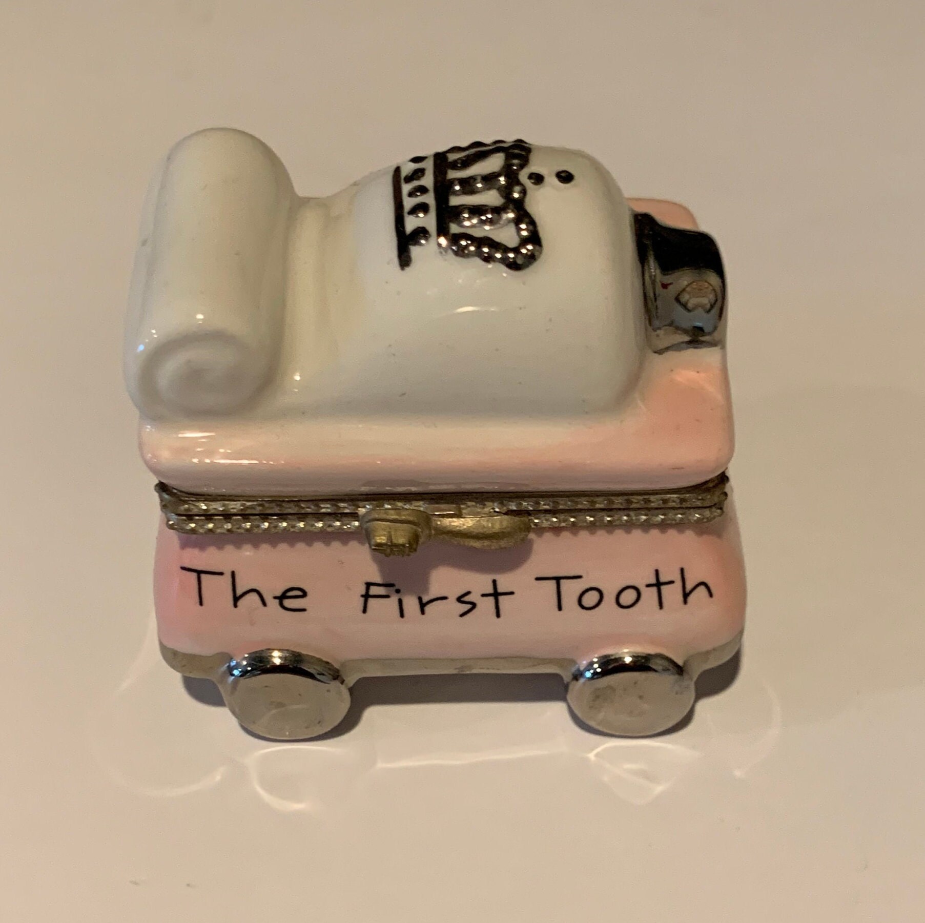 Babys First Tooth Keepsake Trinket Box the First Tooth of | Etsy