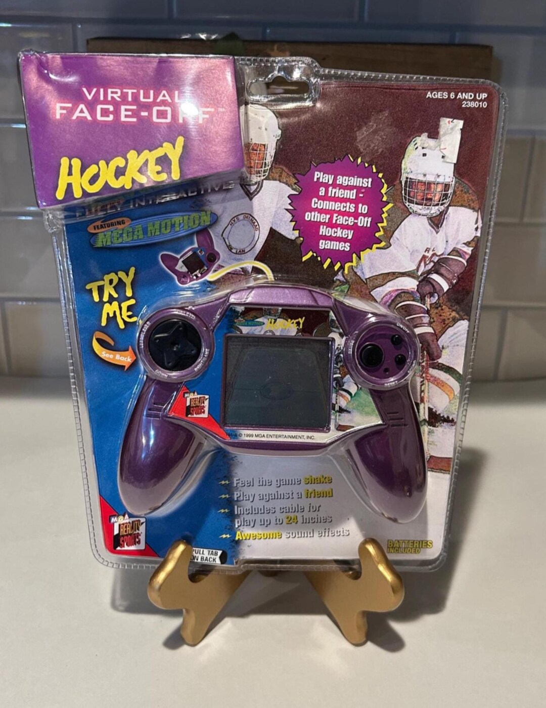 MGA Virtual Face-off Hockey Interactive Mega Motion Hand Held Game - Etsy