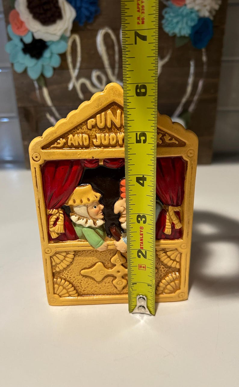 Fitz & Floyd Punch and Judy Ceramic Coin Bank - Etsy