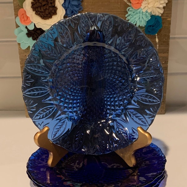 Cobalt Blue Plate - Etsy