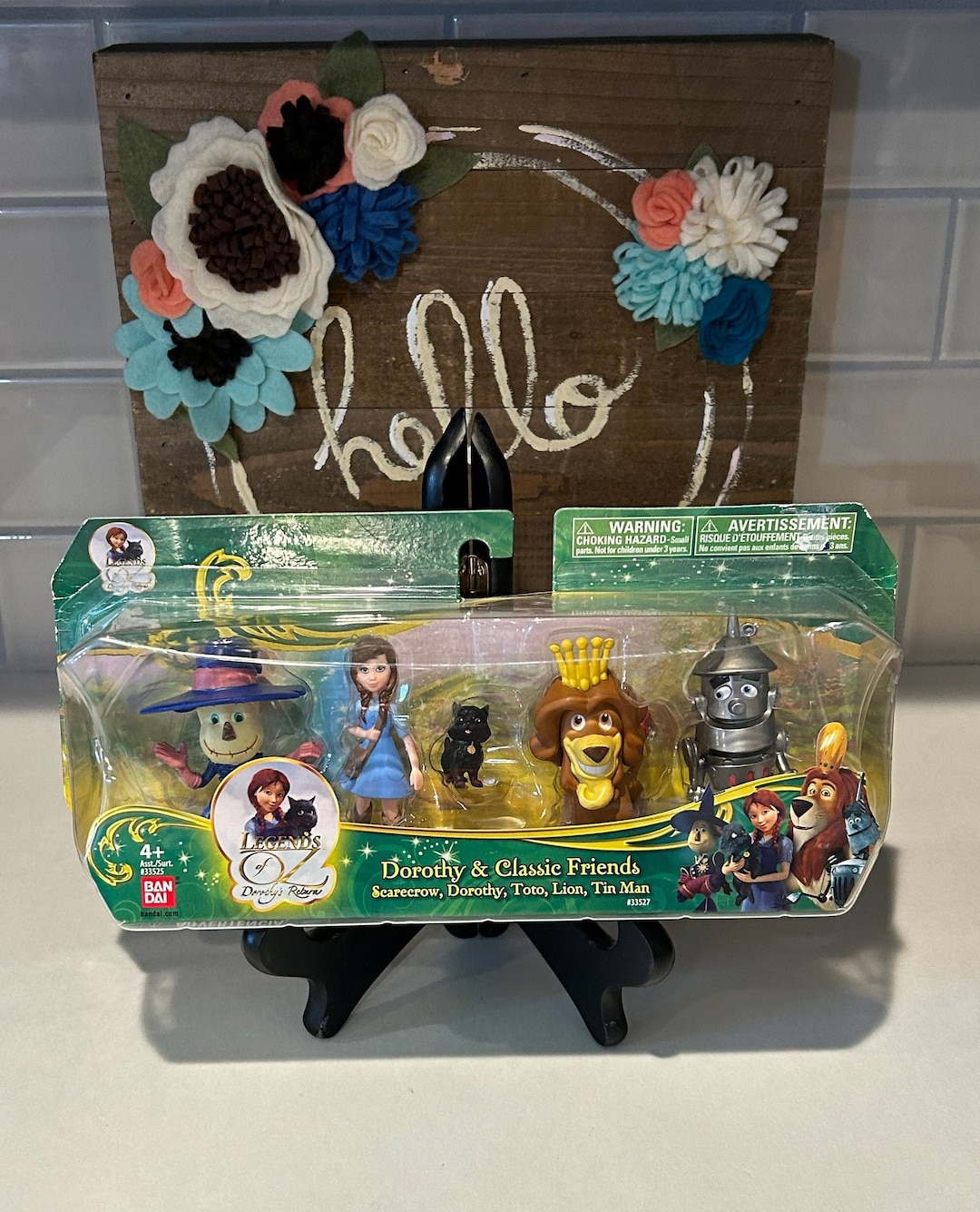 BAN DAI Legends of OZ Toy Figurines: Dorothy & Friends Collectible Set ...
