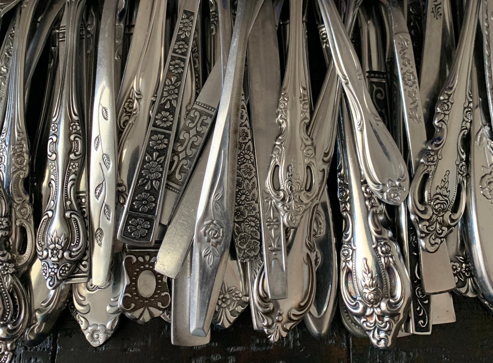 Mismatched Stainless Steel Silverware | Eclectic Stainless Flatware ...