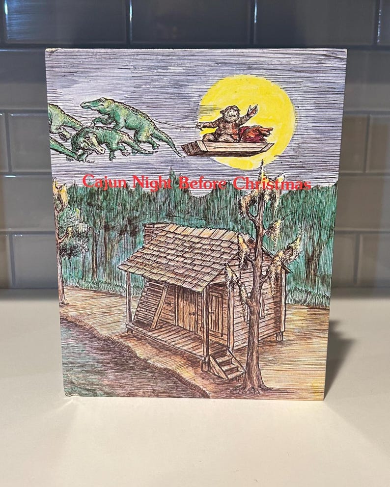 The Cajun Night Before Christmas Book Trosclair Illustrated by James ...