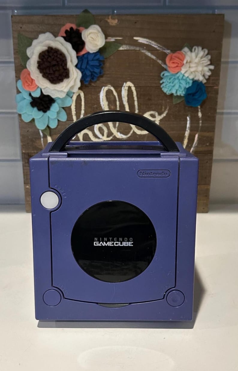 Nintendo Gamecube DOL-001 Console Only -indigo Purple - Etsy
