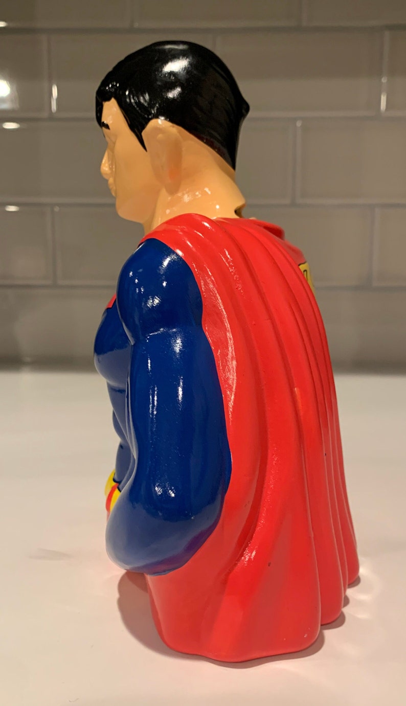 Superman Money Bank Superman Penny Bank Collectable - Etsy