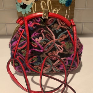 Patricia Nash Portafina Frame Crossbody Bag -scarlet | Fun Purse - Etsy