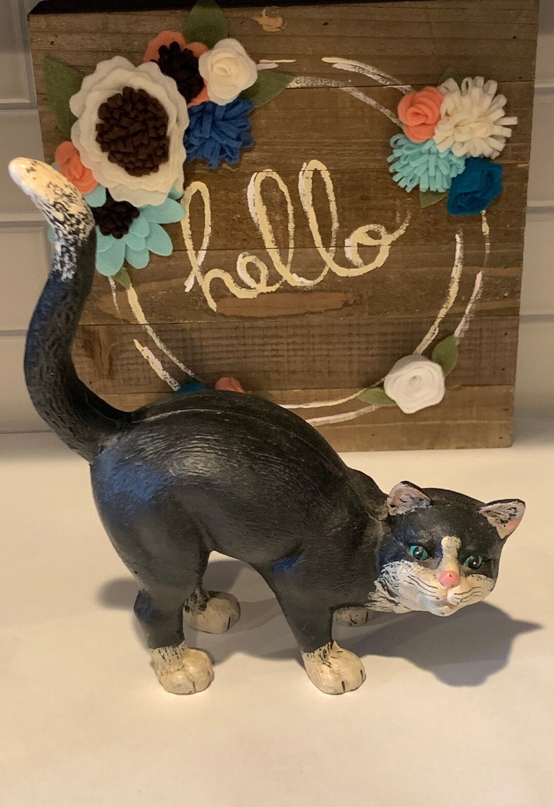 Hubley Cast Iron Cat Door Stopper Cast Iron Cat Statue - Etsy