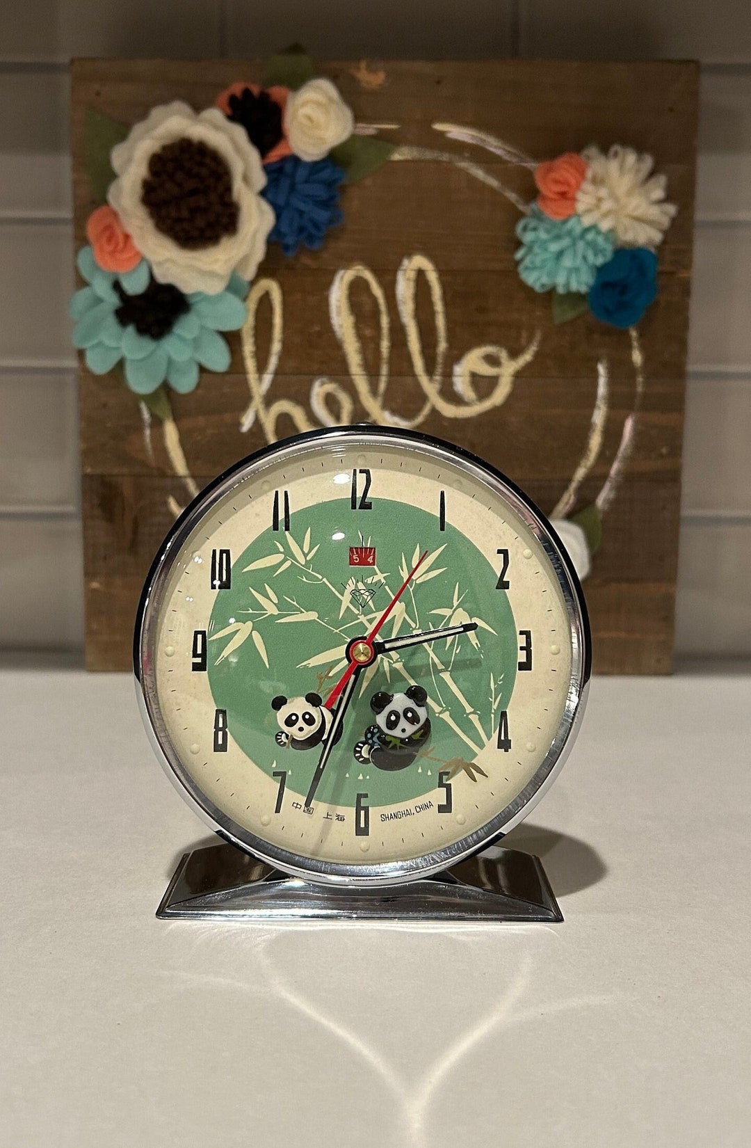 Panda Bear Alarm Clock | Panda Bear Table Clock | Panda Bear Travel ...
