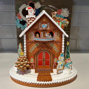 Hallmark Animated Musical Gingerbread House: Christmas Decor - Etsy