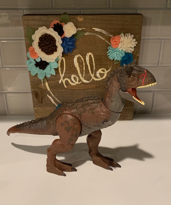 Carnotaurus Contro T Rex Bokaboka 6 Pack Big Dinosaur Toys