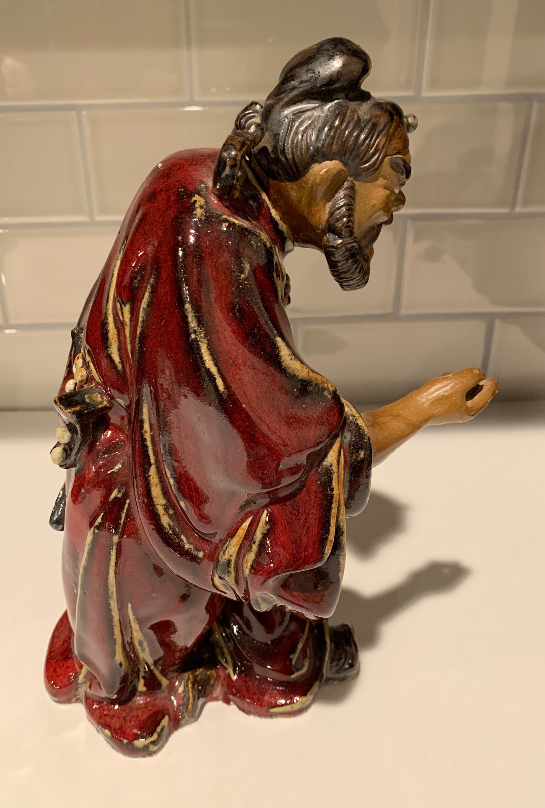 Chinese Shiwan Figure of Zhong Kui - Etsy