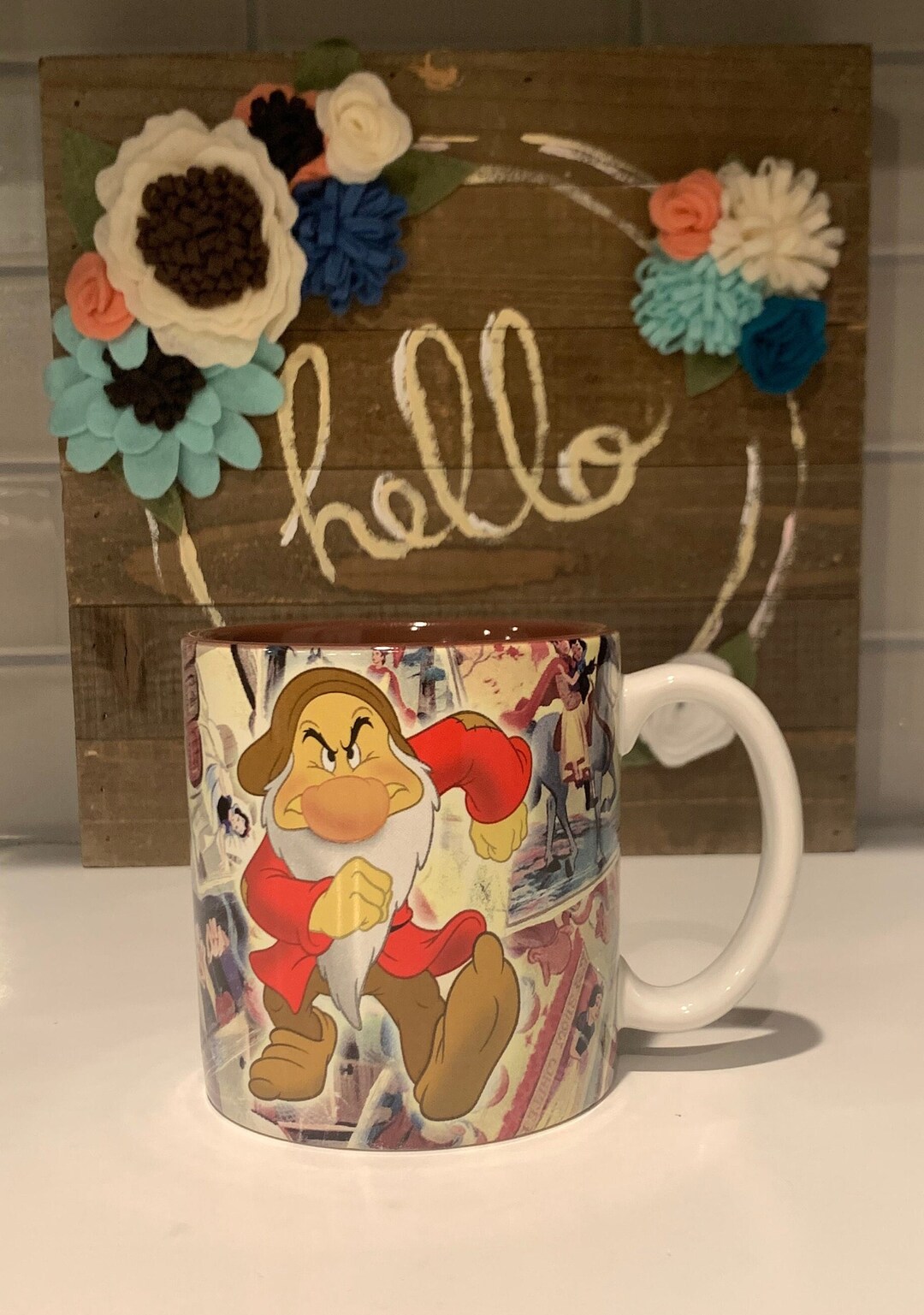 Grumpy Coffee Mug | Grumpy and Snow White Collage Exclusive Coffee Mug ...