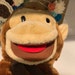 Vintage Curious George Puppet Backpack - Etsy