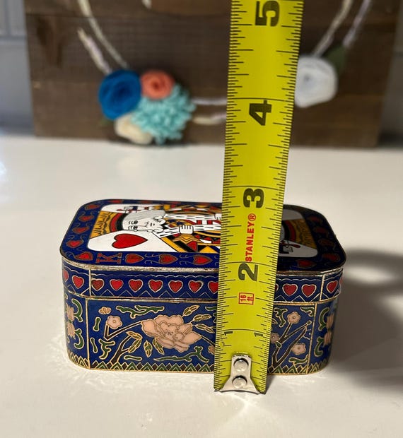 Cloisonne Enamel Metal Playing Cards Case. Ornate Pla… - Gem