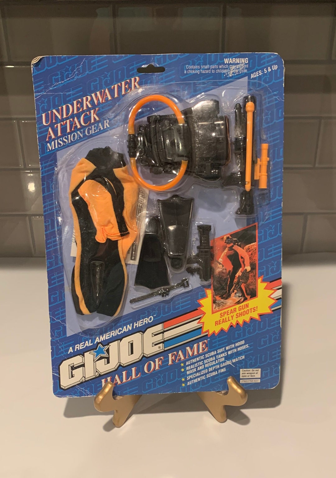GI JOE Underwater Attack Mission Gear | Vintage GI Joe Accessories ...