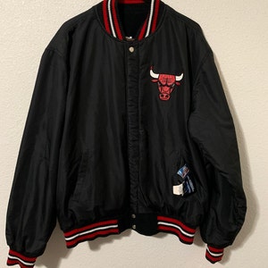 Vintage Chicago Bulls Reversible JH Designs XL Jacket NBA Chicago Bulls ...