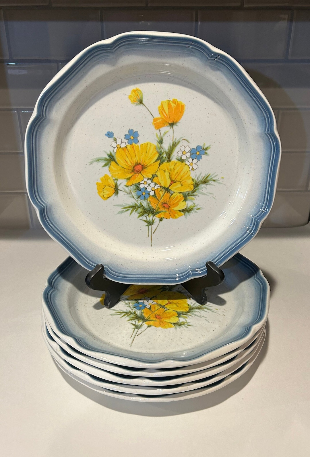 Amy Dinner Plates by MIKASA | Floral Dinner Plates | House Warming ...