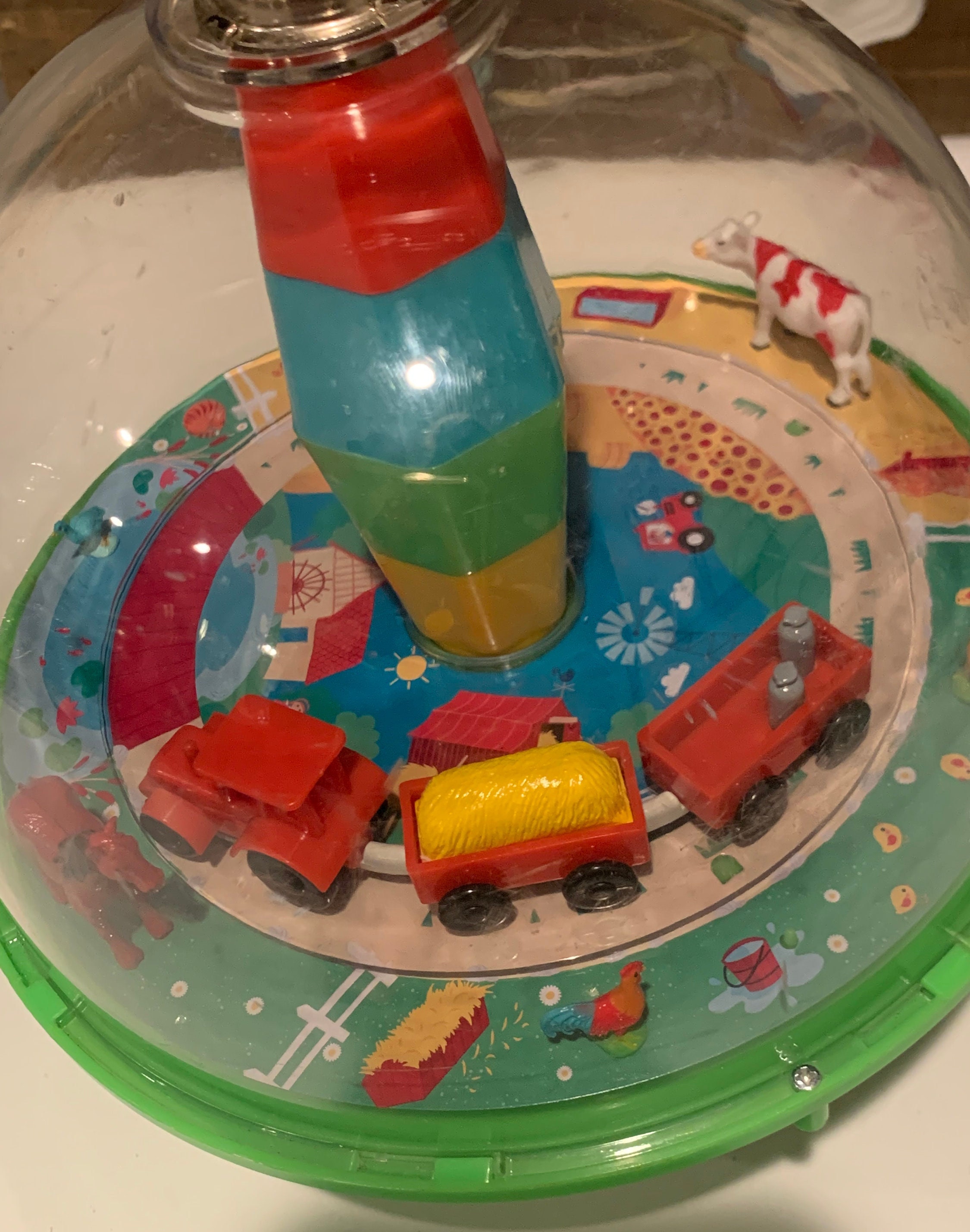 Vintage Janod Toy Spinner Train Farm Animal Spinner Toy - Etsy