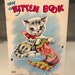 My Kitten Book 1963 Vintage Kitten Illustrations Sweet Cat Book - Etsy