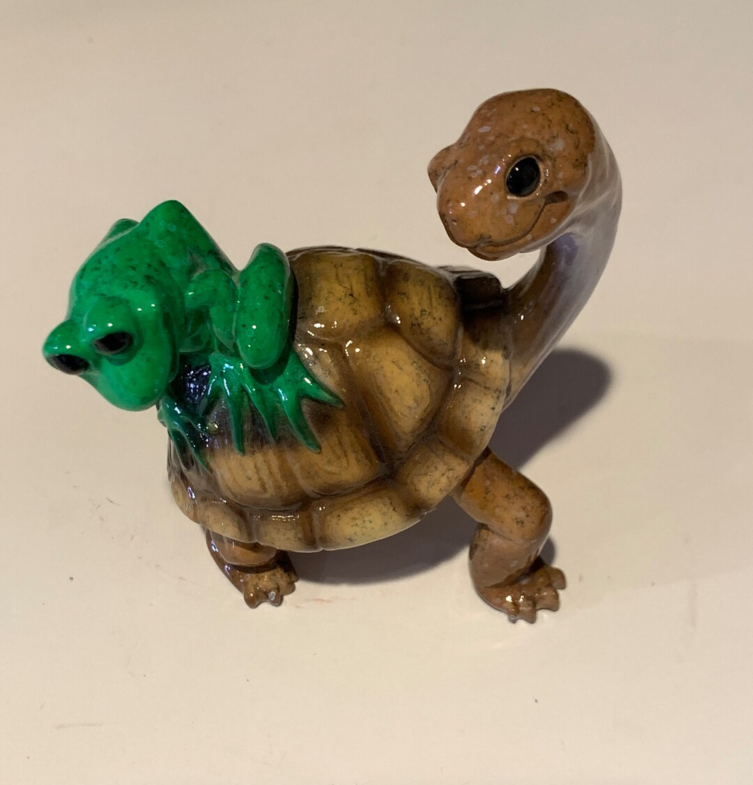 Kittys Critters Bosom Buddies Turtle and Frog Collectible Figurine ...