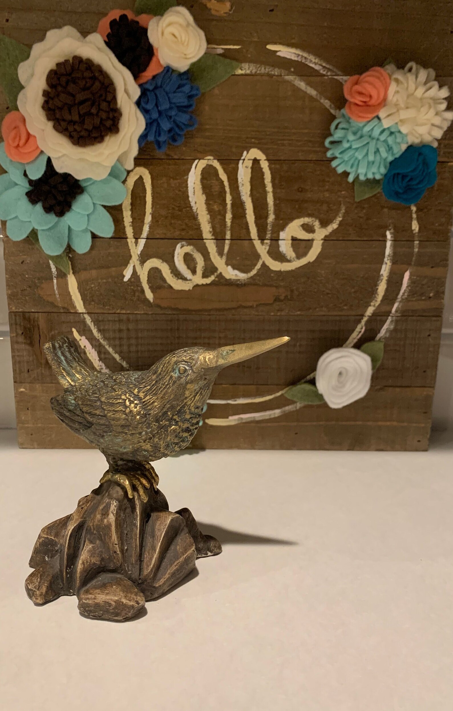 Andrea by Sadek Hummingbird Vintage Hummingbird Figurine - Etsy