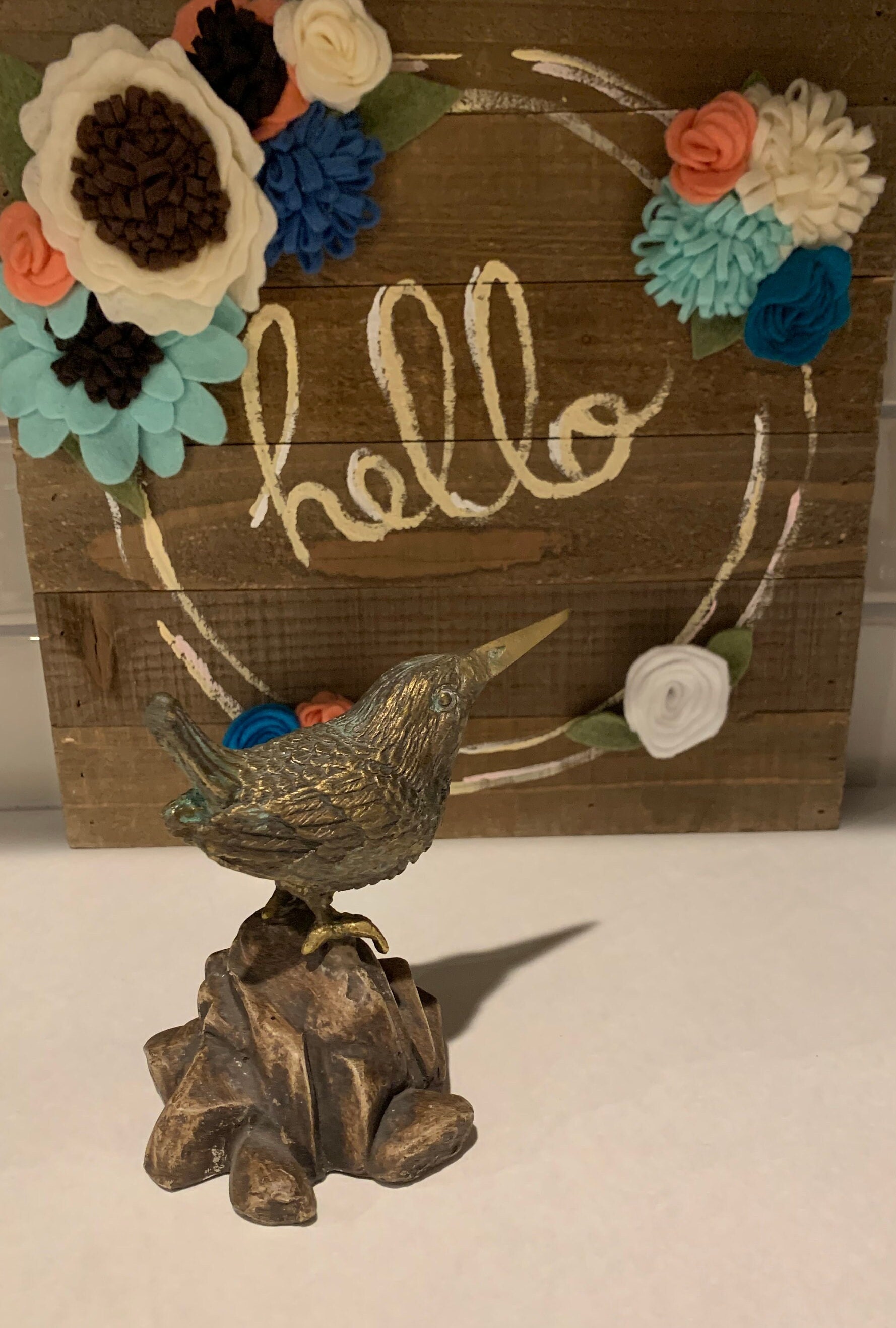 Andrea by Sadek Hummingbird Vintage Hummingbird Figurine - Etsy