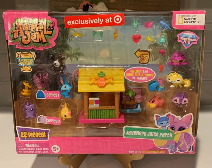 Animal Jam | Jammers Juice Party | Collectable Toys - Etsy