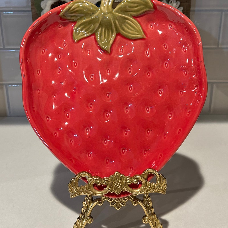 Strawberry Dishes - Etsy