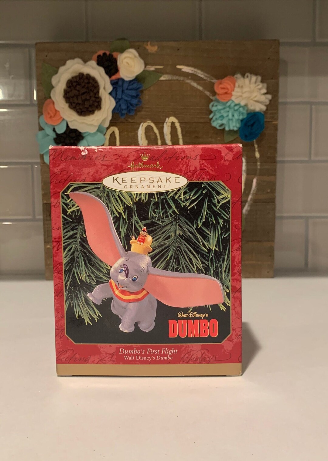 Vintage Hallmark Dumbos First Flight Keepsake Ornament Collectable ...