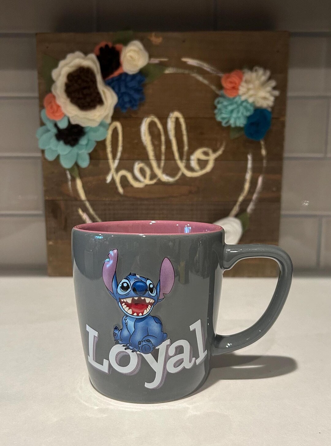 Lilo and Stitch Loyal and Brave Coffee Mug Authentic Disney Parks Lilo ...