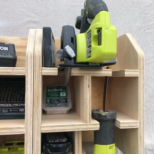 5 Tool Power Tool Storage Unit With 3 Tool Combo Unit - Etsy Canada