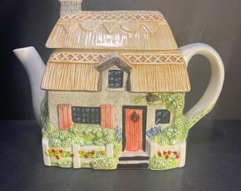 Cottage Chic Teapot | Etsy