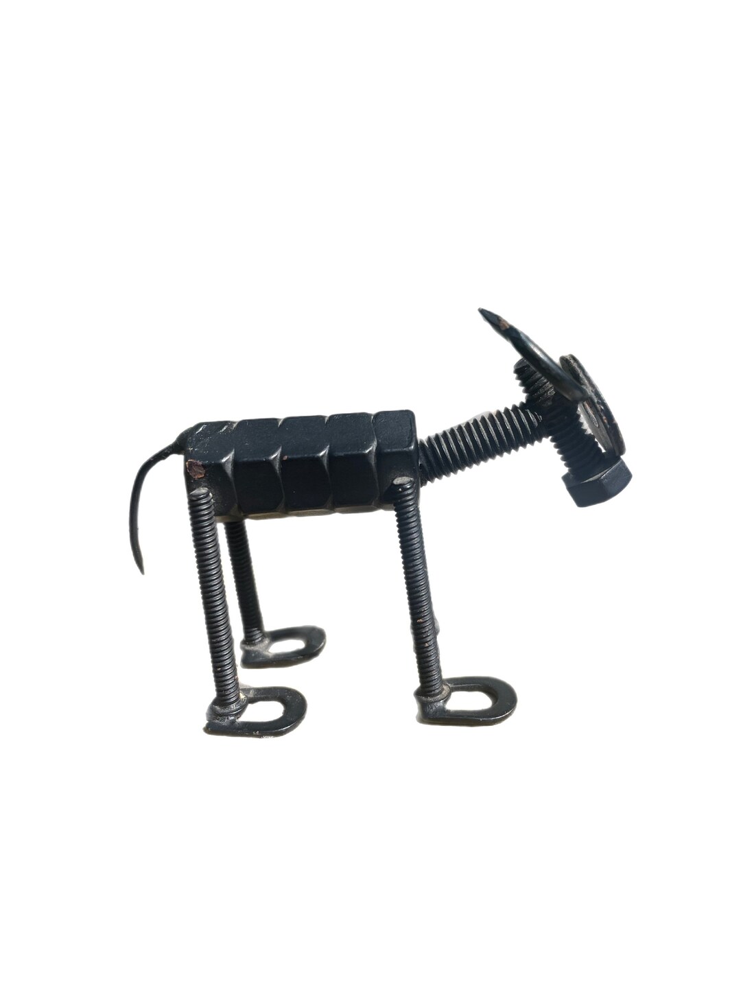 Handmade Metal Bull Nuts & Bolts Sculpture Taurus Zodiac Sign - Etsy