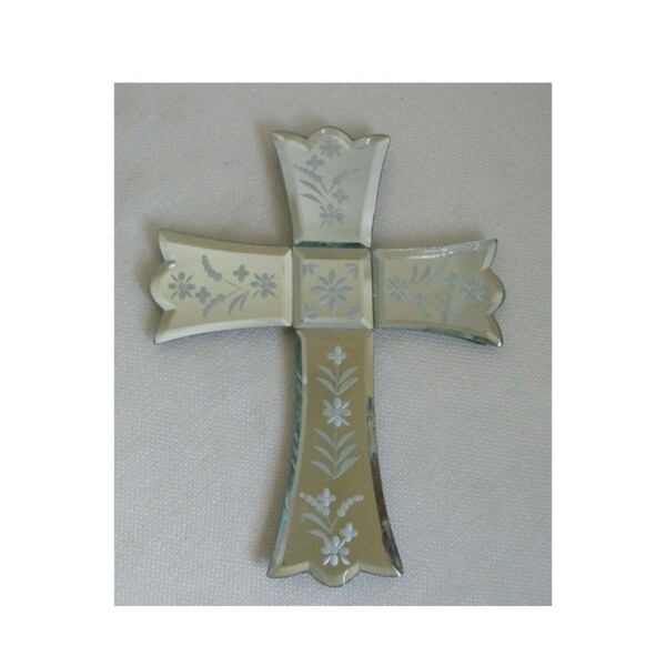 Etched Cross - Etsy