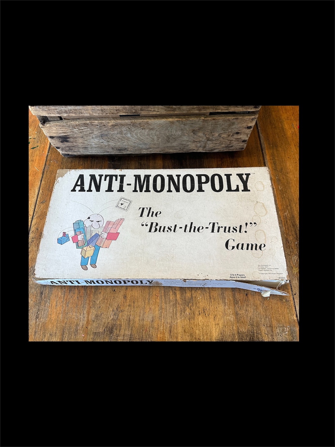 Anti-monopoly Game bust the Trust National - Etsy