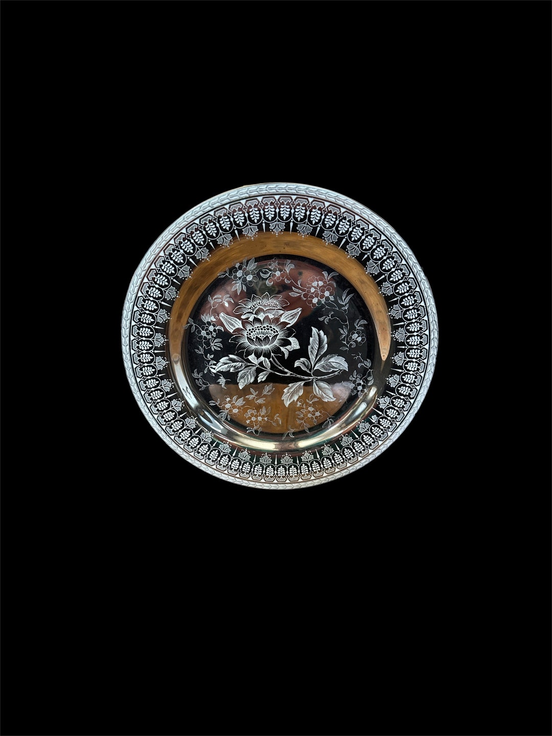 Antique Wedgwood Tonquin Silver Lustre Dinner Plate multiple - Etsy