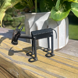 Handmade Metal Bull Nuts & Bolts Sculpture Taurus Zodiac Sign - Etsy