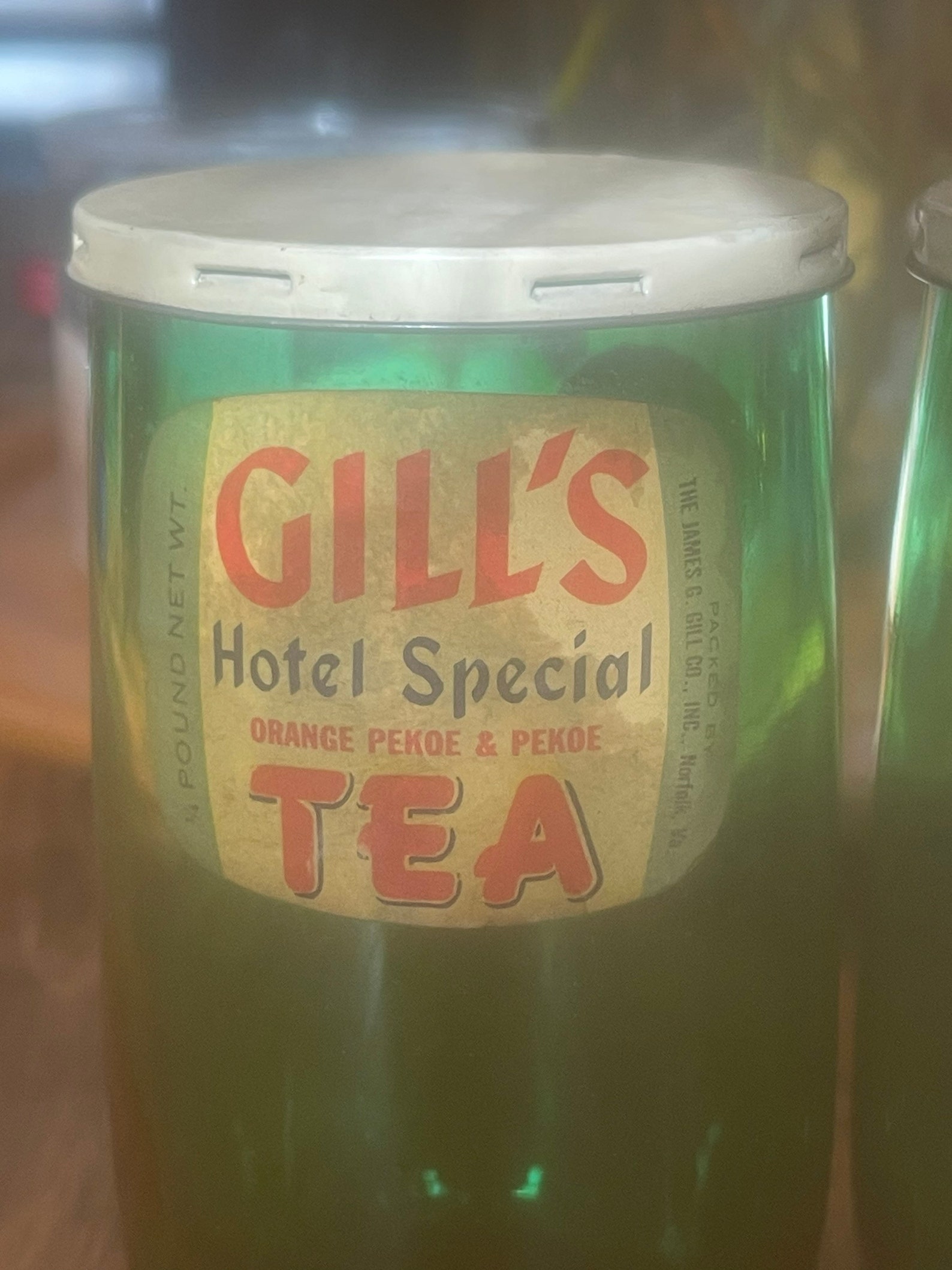 Vintage Anchor Hocking Forest Set of 2 Green Roly Poly Round - Etsy