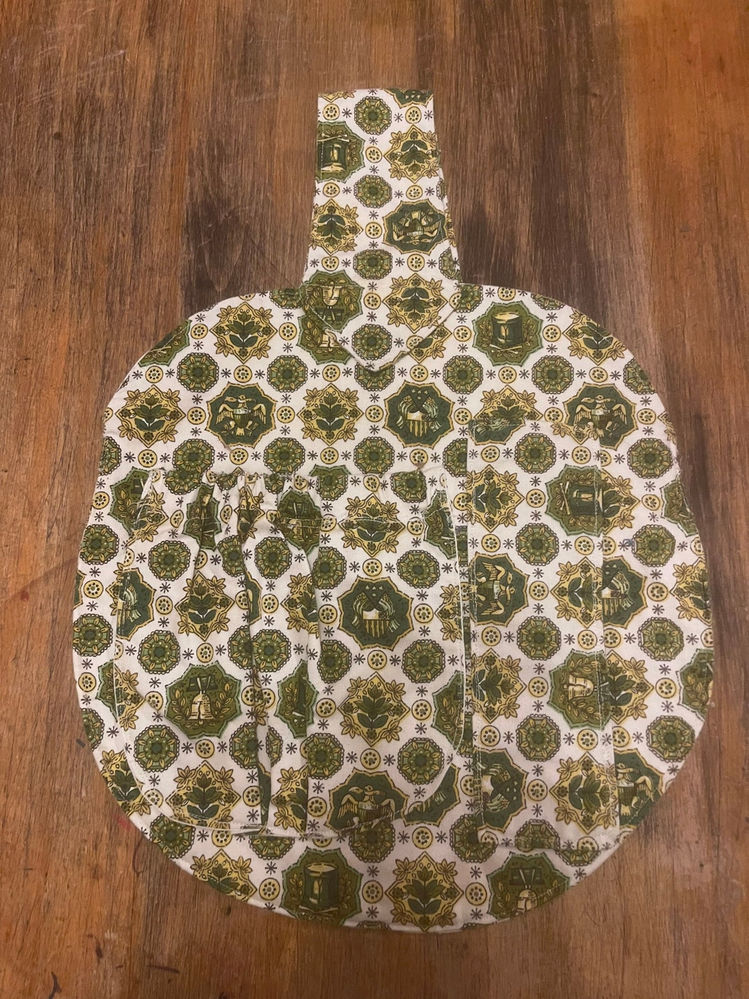 Vintage Handmade Clothespin Bag W/pockets Clothesline 1960s - Etsy