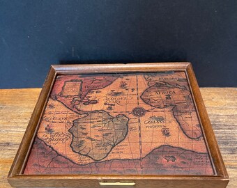Keepsake World Map | Etsy